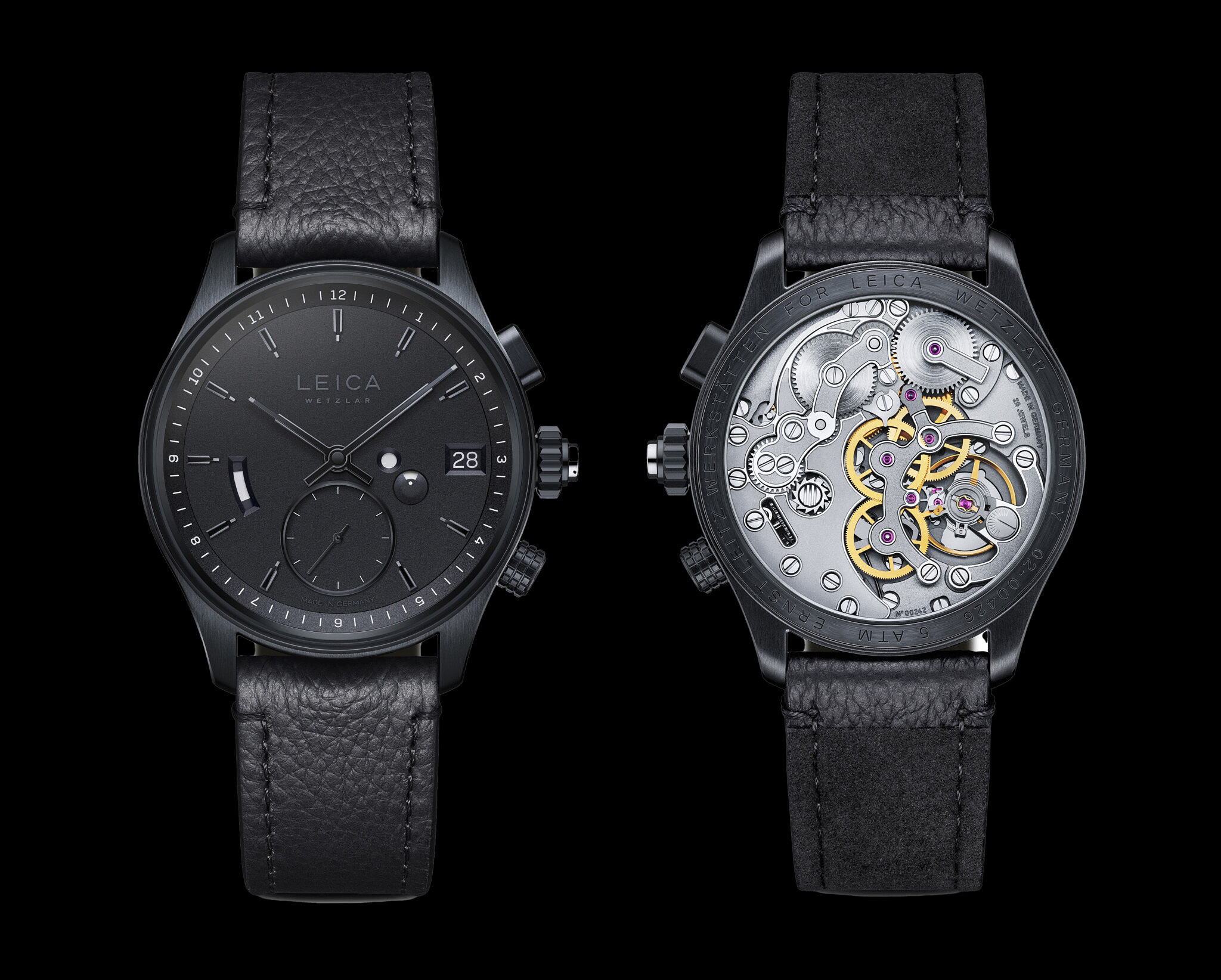 Leica ZM1 and ZM2 Monochrom Edition Watches | Red Dot Forum